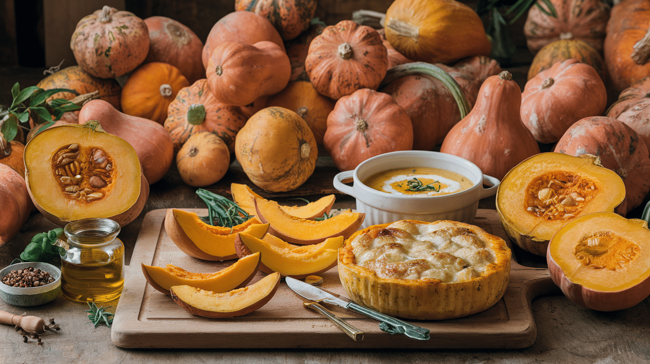 Courges de Nice recettes : Plats savoureux à base de courge